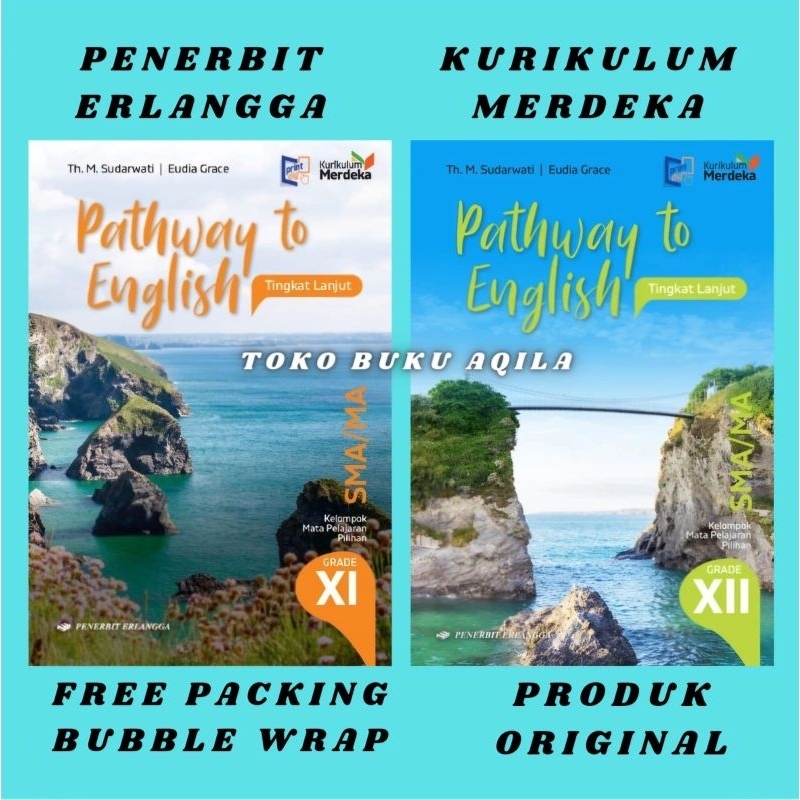 Jual Buku Pathway To English Tingkat Lanjut Kelas 11 12 / 2 3 SMA Erlangga Kurikulum Merdeka ...