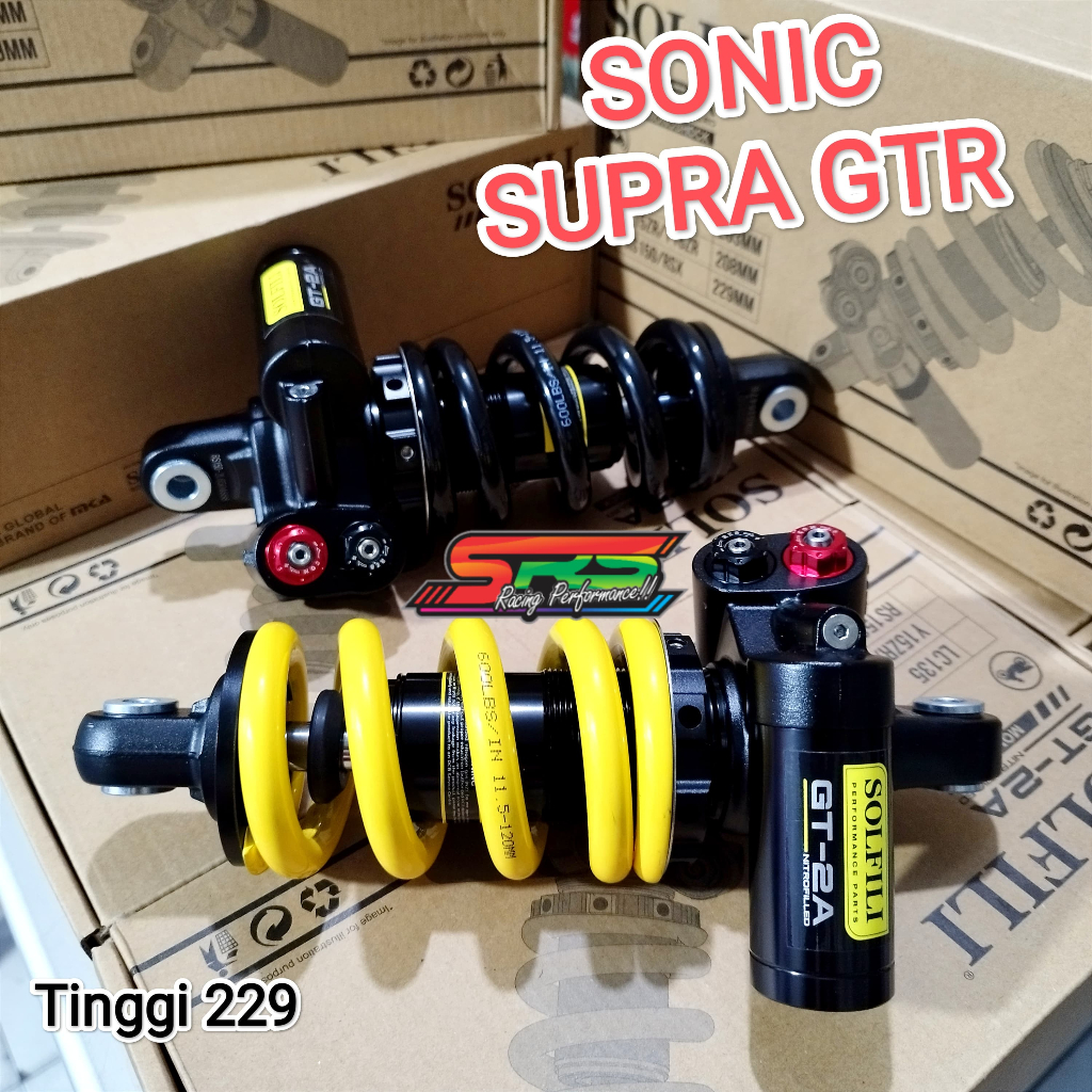 Jual Shockbreaker Shock Sok Shok Breaker Belakang Monoshock Sonic 150 R Supra GTR 150 SOLFILI ...
