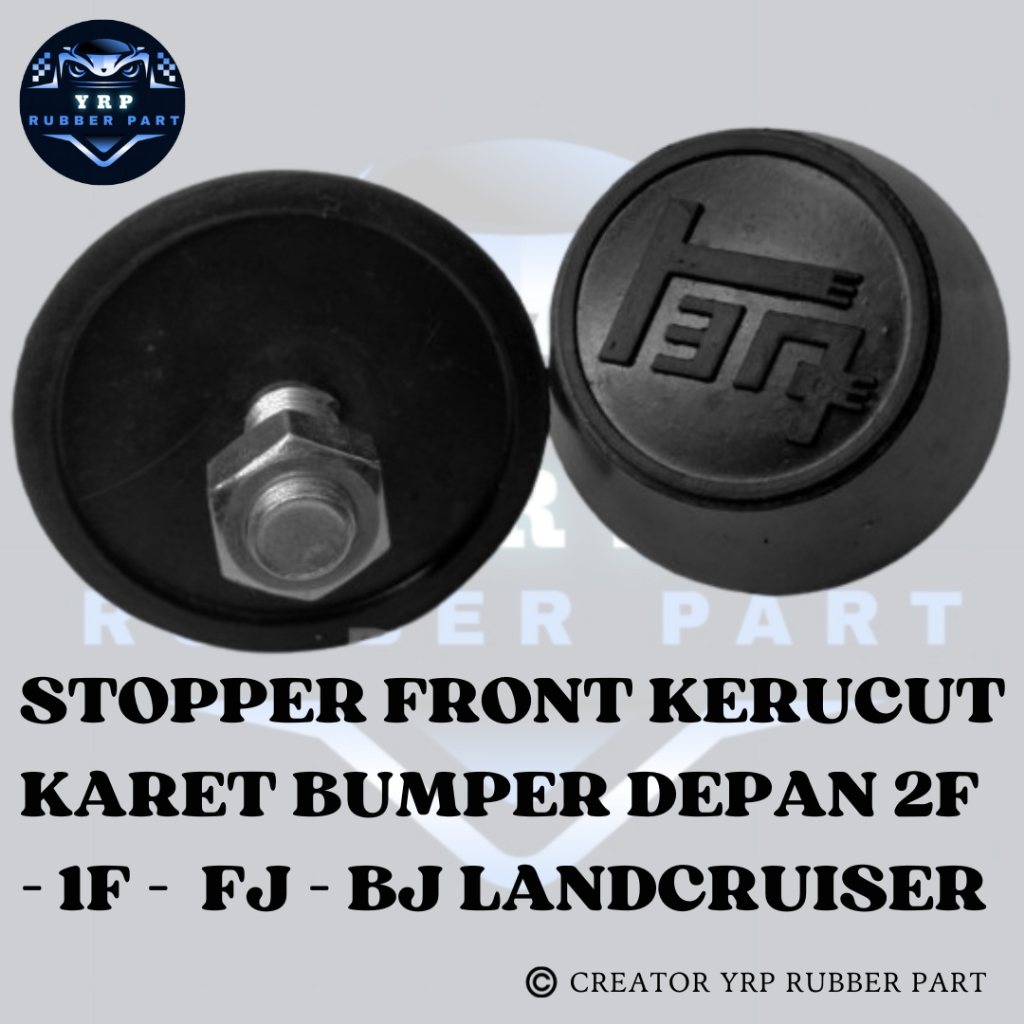 Jual Stopper Front Kerucut Karet Bumper Bemper Depan 2F - 1F - FJ - BJ LANDCRUISER ( Harga 2 PCS ...