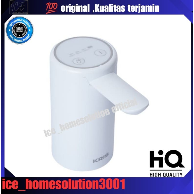 Jual Kris Pompa Air Galon Rechargeable Ap229 - Putih/pompa galon ...