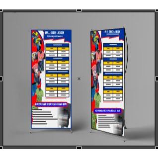 Jual CETAK X BANNER KOMPLIT | SATU SET KAKI RANGKA DAN BANNER | Shopee ...