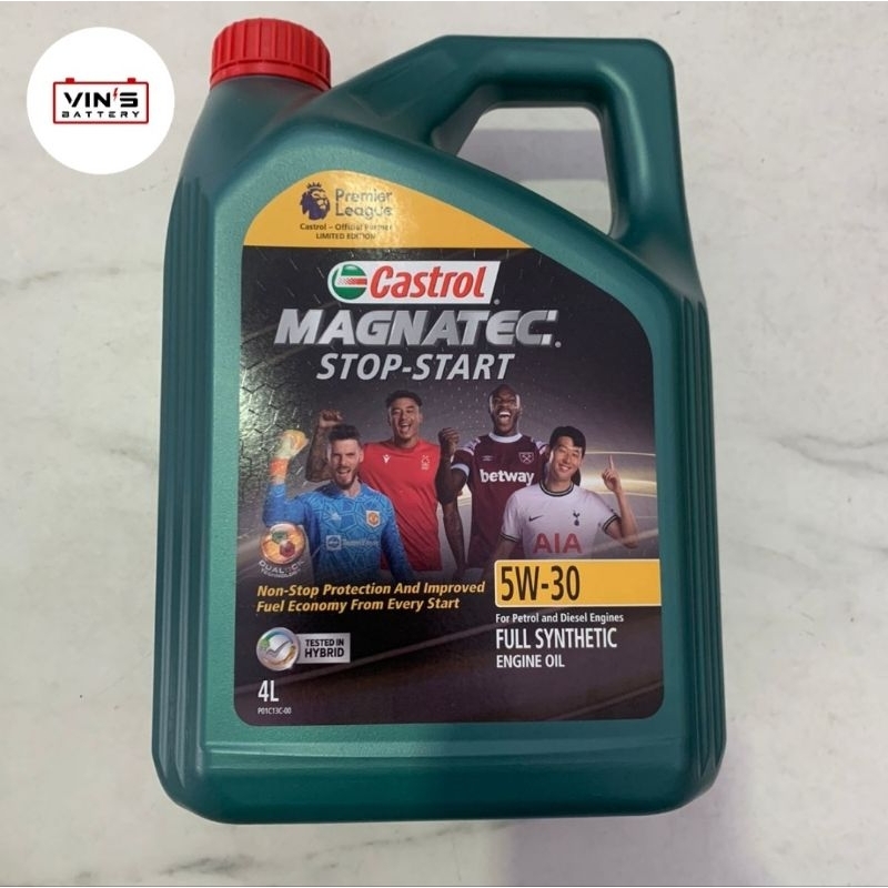 Jual Oli Castrol Magnatec Stop-Start Dualock Technology 5W-30 4 L ...