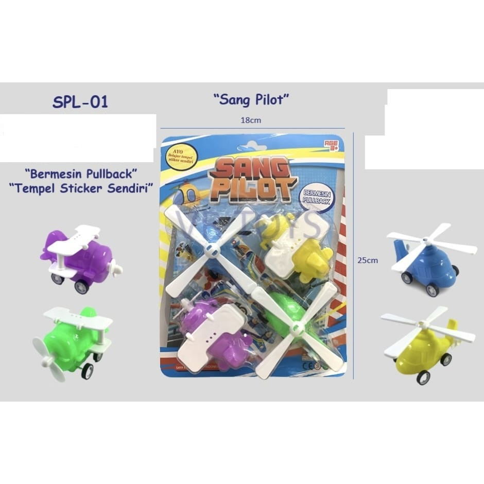 Jual MAINAN PESAWAT SET SANG PILOT SPL01 | Shopee Indonesia