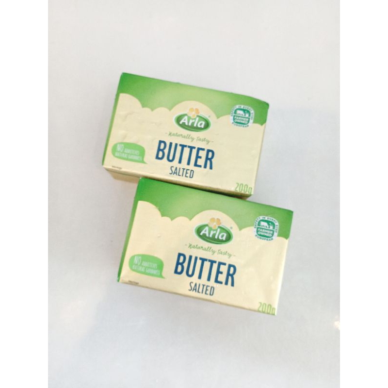 Jual Arla Salted Butter 200gr | Shopee Indonesia