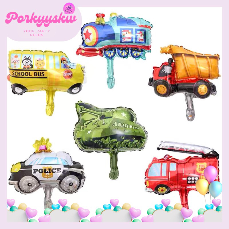 Jual Balon Foil Transportasi/ Balon Foil Mobil/ Balon Mini Transportasi ...