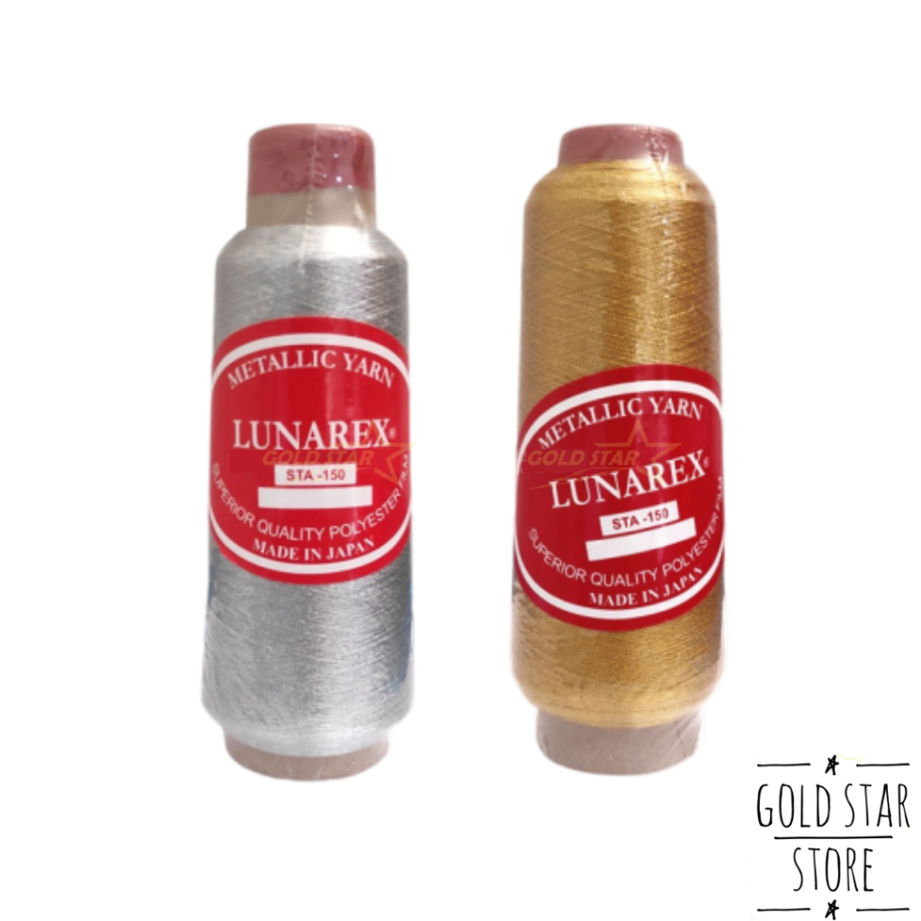 Jual Benang Bordir Lunarex Metallic Yarn Benang Metalik Lunarex Benang ...