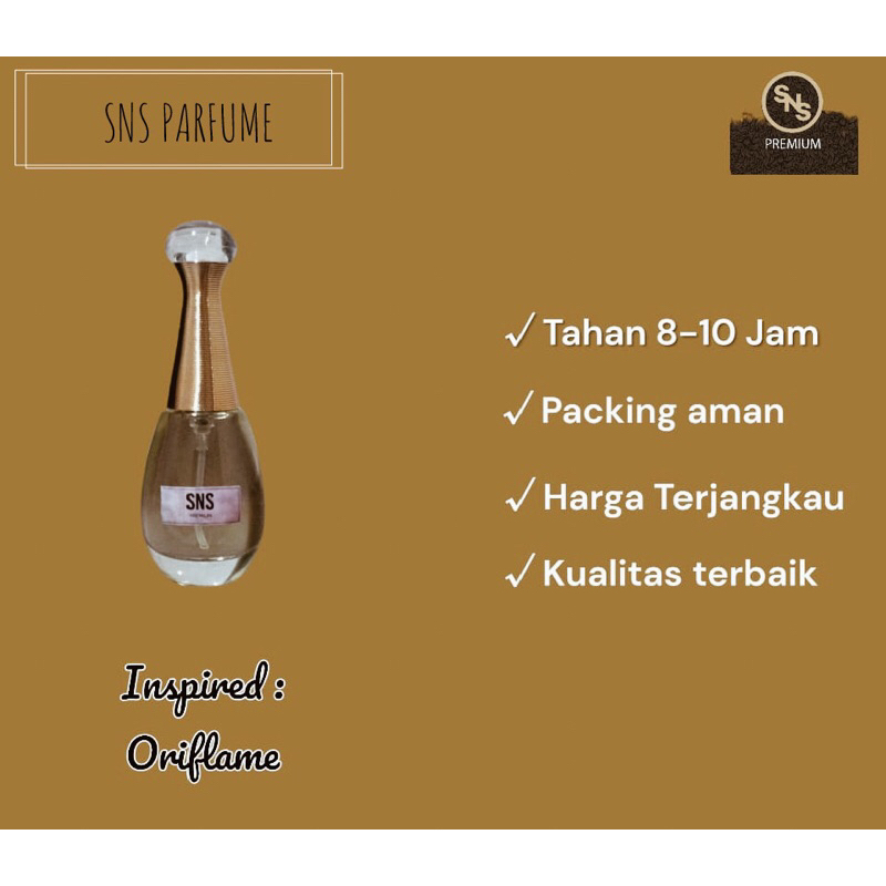 Jual Parfum Tahan Lama By Sns 30 Ml - Inspired by Oriflame divine | Shopee Indonesia