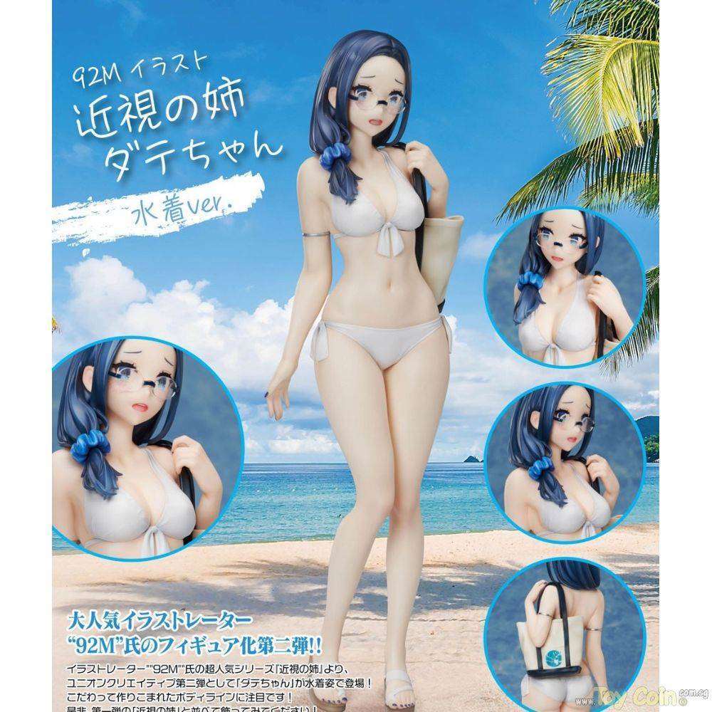 Jual PVC Figure Kinshi no Ane Date-chan : Swimsuit Ver. Illustration by 92M - Union Creative ...