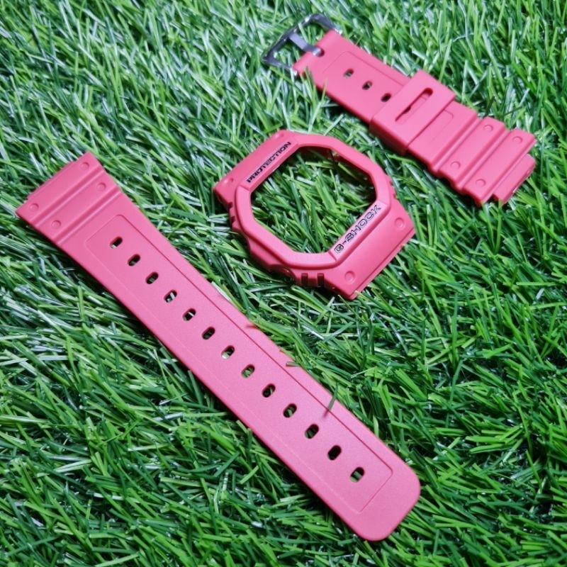 Jual BNB BEZEL STRAP G-SHOCK DW-5600 DW-5700 GWX-5600 RED BLACK ...
