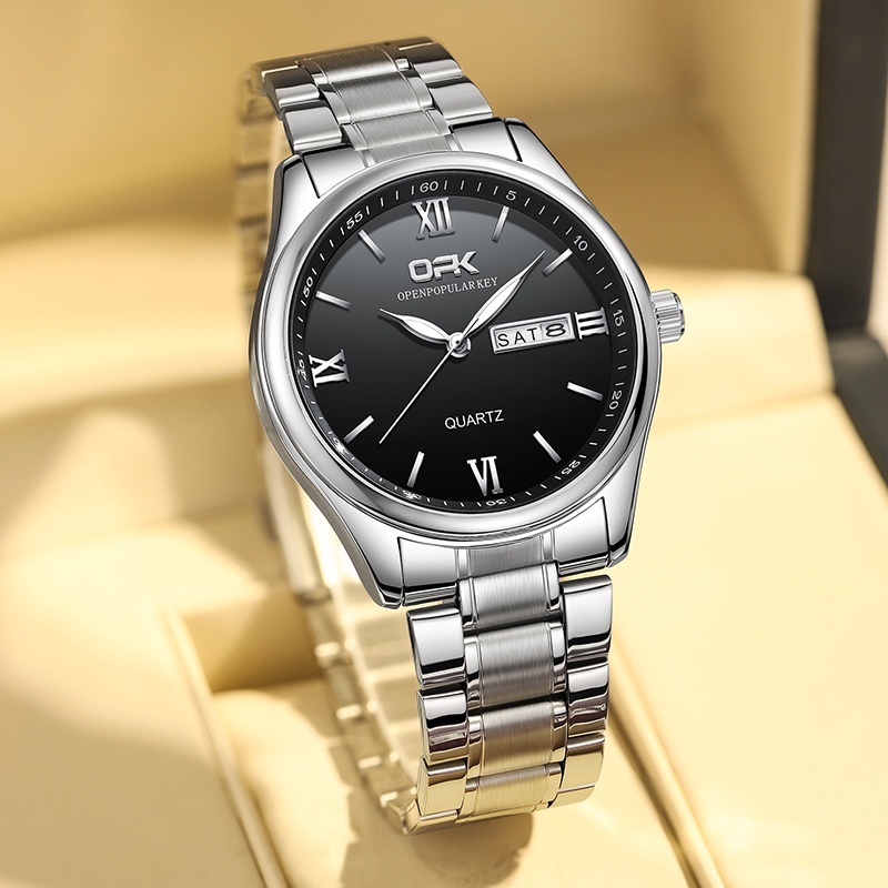 Jual Jam Tangan Pria Original Anti Air Analog Keren Tahan Bisnis Kuarsa ...