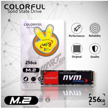 Jual Colorful CN600 SSD M.2 2280 Pcie Nvme 256GB - 3D Nand M2 256 GB ...