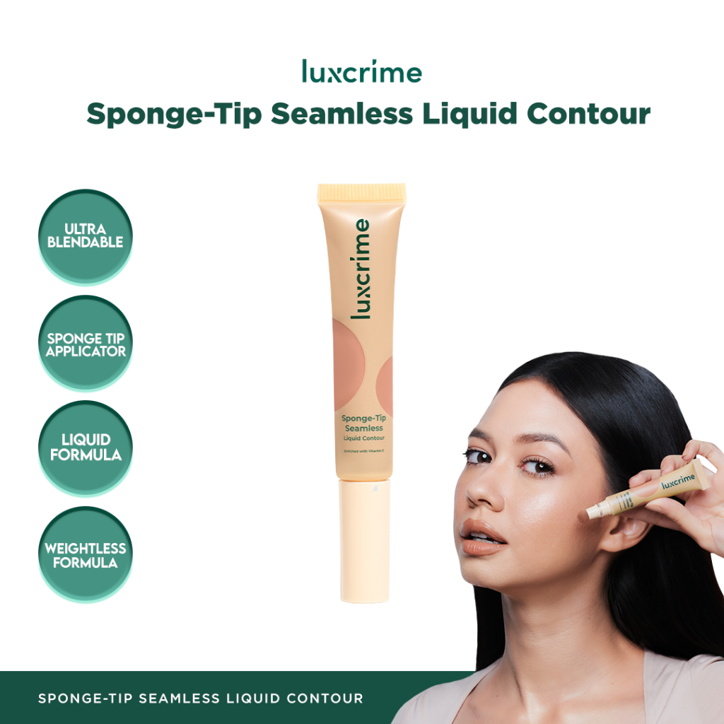 Jual Corrector Luxcrime Sponge-Tip Seamless Liquid Contour ORIGINAL ...