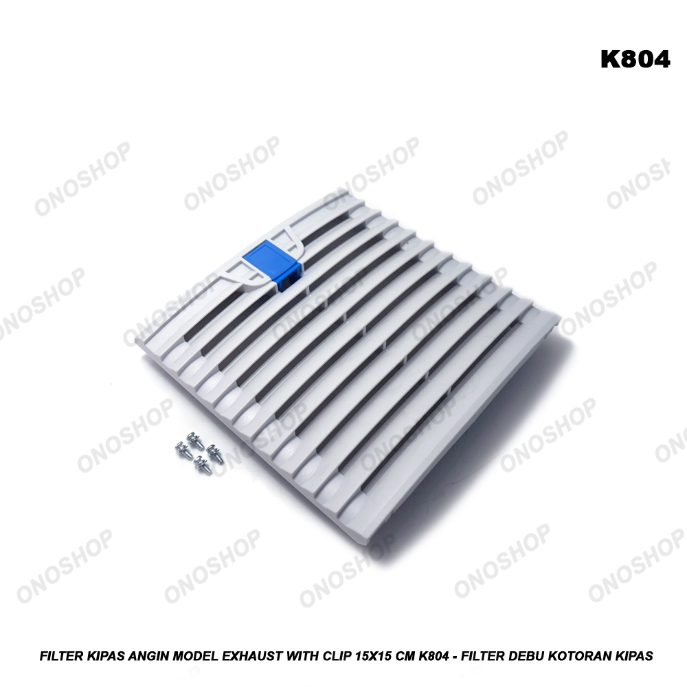 Jual Filter Kipas Angin Model Exhaust With Clip 15x15 cm K804 - Filter Debu Kotoran Kipas ...