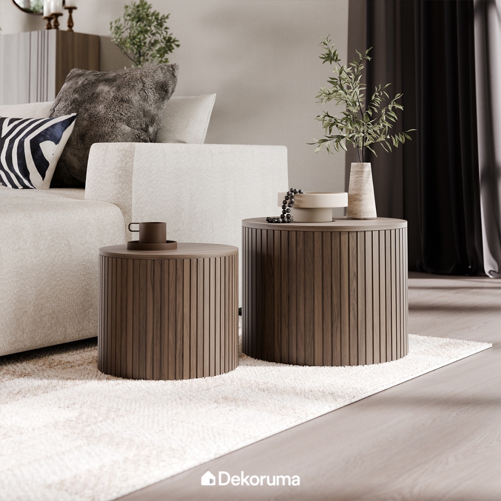 Jual Dekoruma Tenzo FOREST Meja Samping / Side Table | Shopee Indonesia