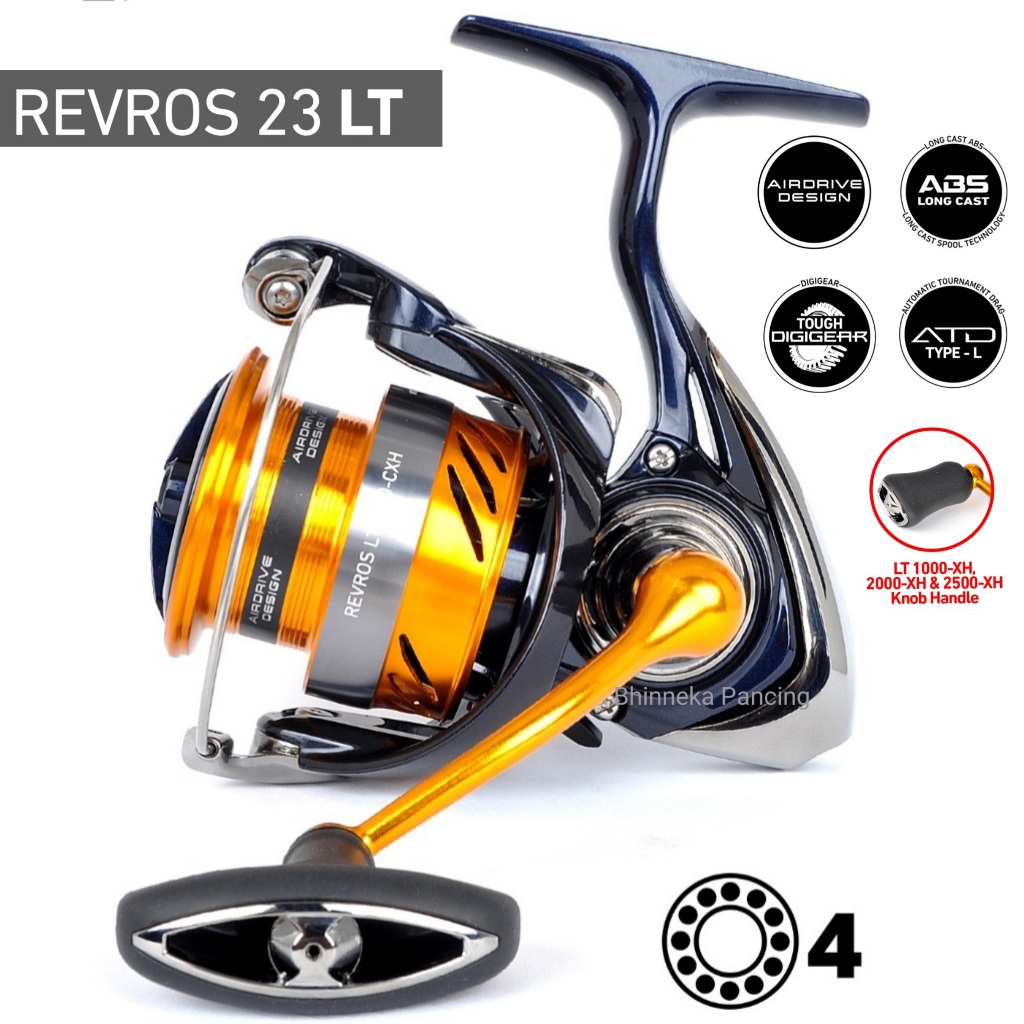 Jual Reel Daiwa REVROS LT 2023 | AIR DRIVE Design | Spinning | Revros LT 2023 | Alat Pancing ...