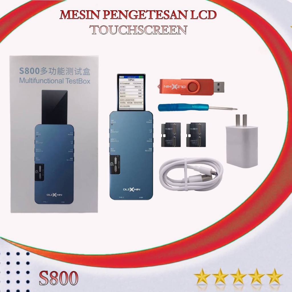 Jual MESIN PENGETESAN LCD TOUCHSCREEN S800 ORIGINAL NEW | Shopee Indonesia