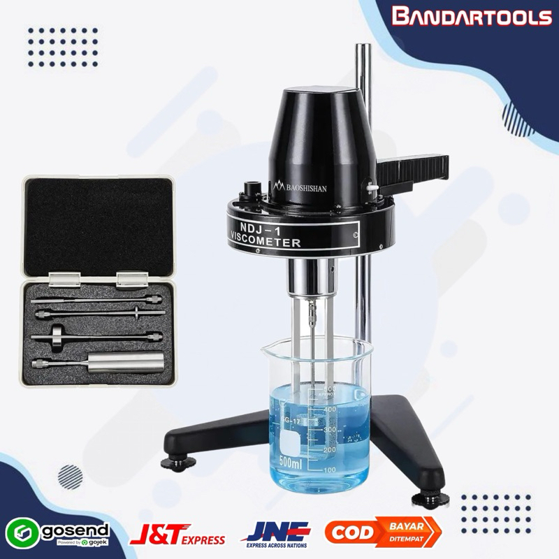 Jual viscometer NDJ-1 rotary viscosity tester alat ukur kekentalan ...