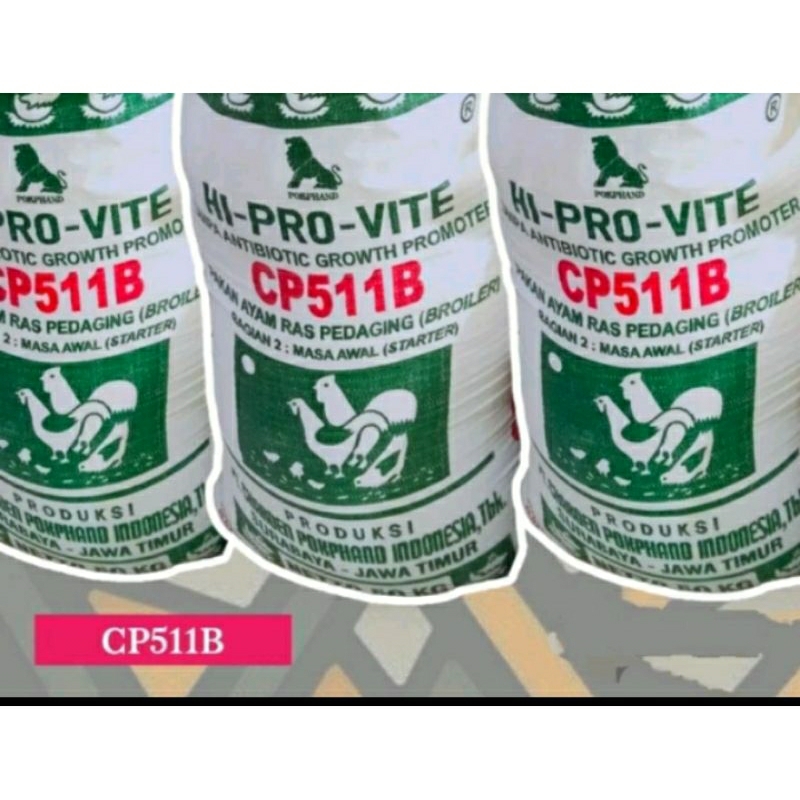 Jual Hi Pro Vite Cp 511/591/592/593/594 Pakan Ayam Pedaging Starter 20Kg | Shopee Indonesia