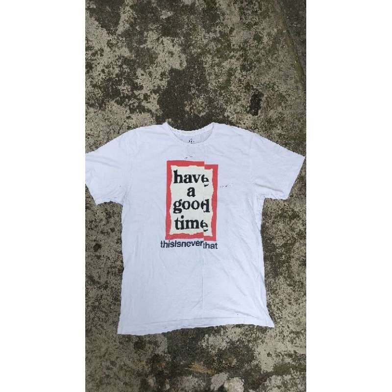 Jual t-shirt hagt x tnt white | Shopee Indonesia