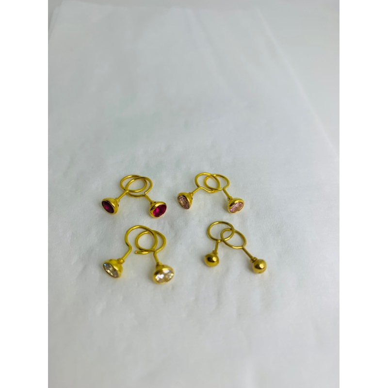 Jual Anting toge emas mudah 0,5 gram | Shopee Indonesia