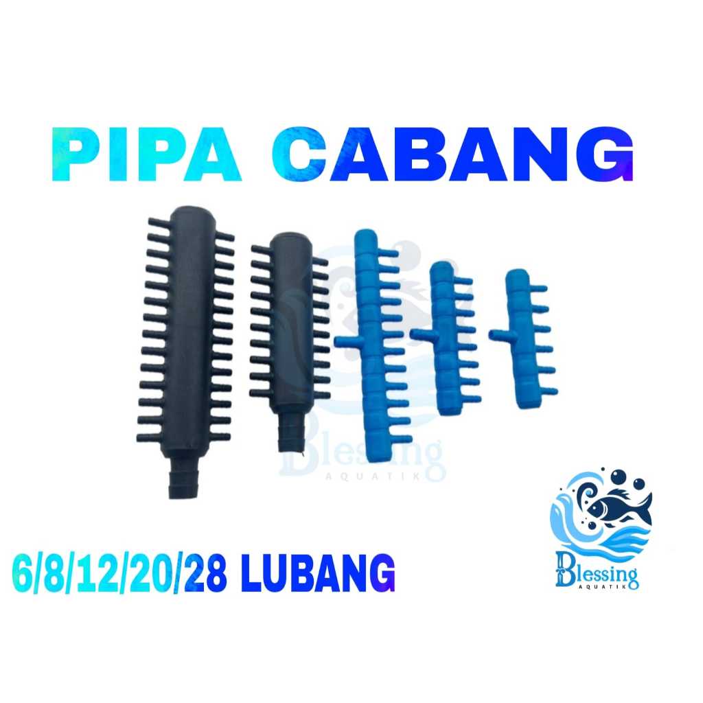 Jual Pipa Pembagi Angin/Oksigen tersedia cabang 6,8,12,20 dan 28 lubang ...