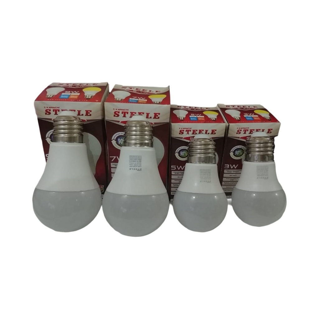 Jual Lampu Led LED LAMP STEELE" 3 WATT - 9 WATT STEELE KAWACHI GARANSI 1 TAHUN | Shopee Indonesia