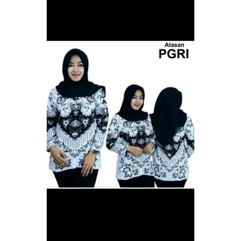 Jual SERAGAM BATIK PGRI PRIA WANITA LAPIS FURING SERAGAM GURU PGRI ASN ...