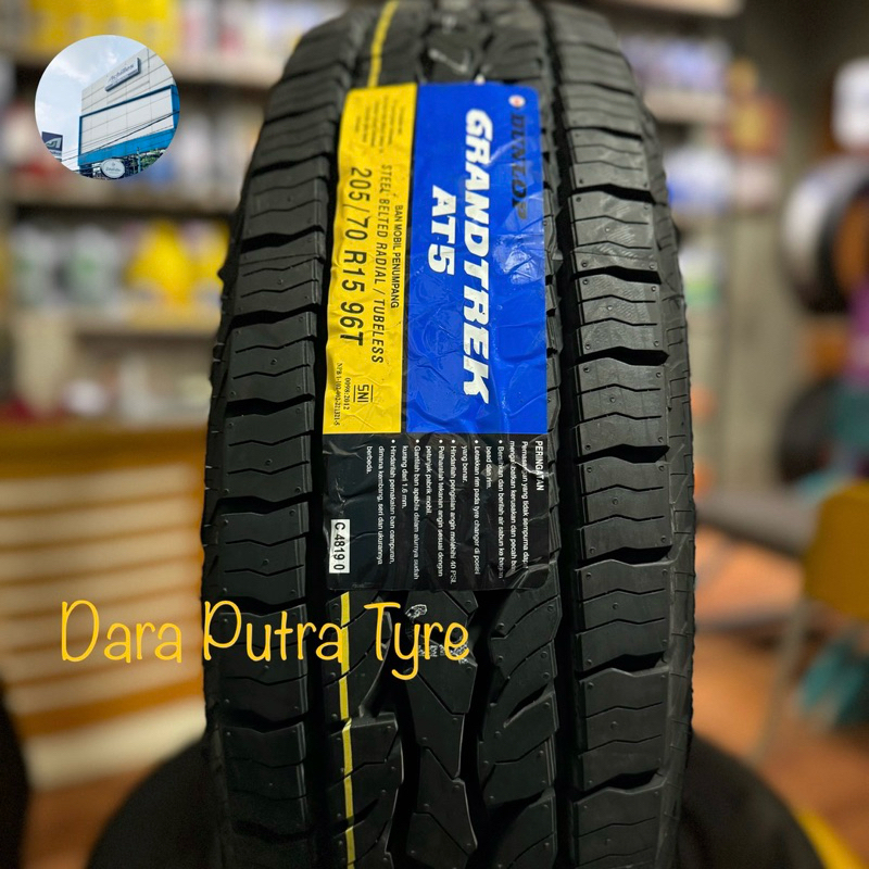 Jual Ban Mobil 205/70 R15 96T Dunlop Grandtrek Ban 205 70 15 ( White ...