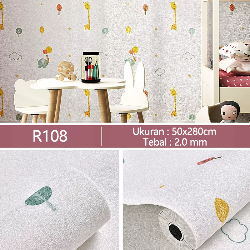 Jual Wallpaper Linen Roll Wallpaper Dinding stiker Dekorasi Kamar ...