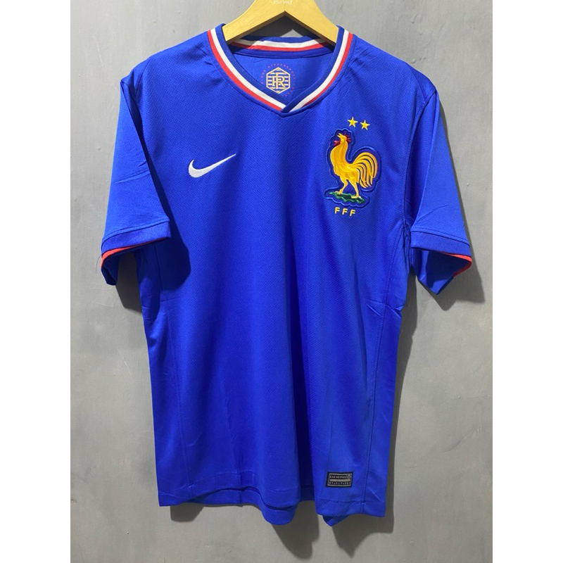 Jual Jersey Prancis Home Piala Eropa 2024 GradeOri Baju Bola | Shopee ...