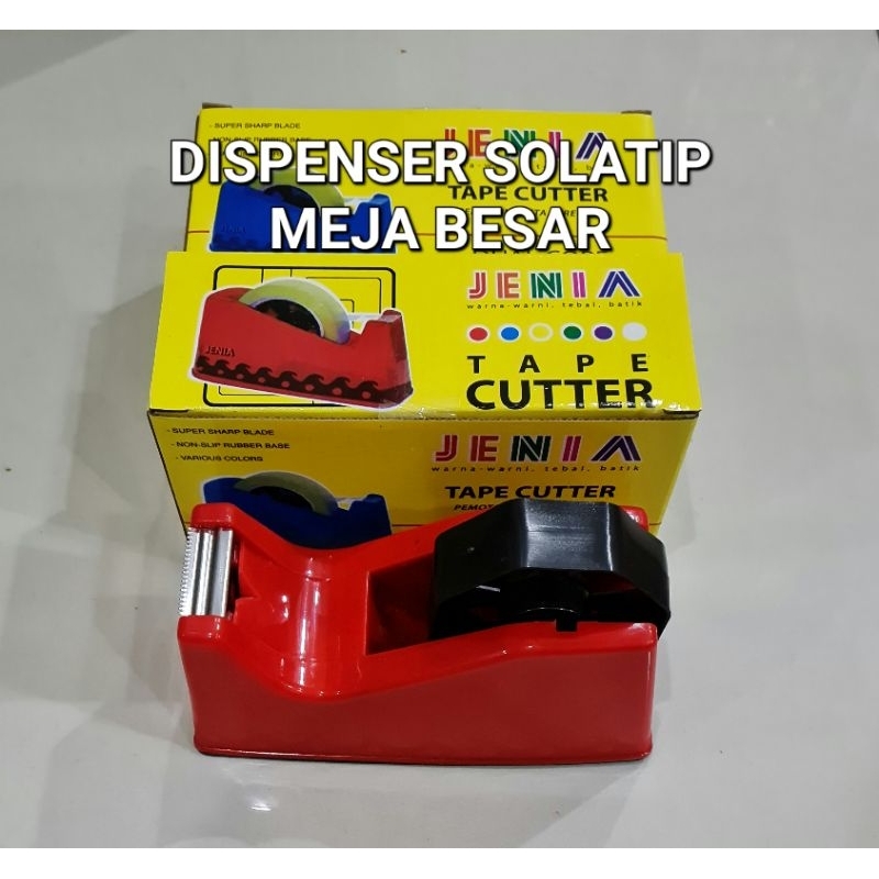 Jual TIPE CUTTER DISPENSER SOLATIP MEJA SOLATIF KECIL DAN BESAR ...
