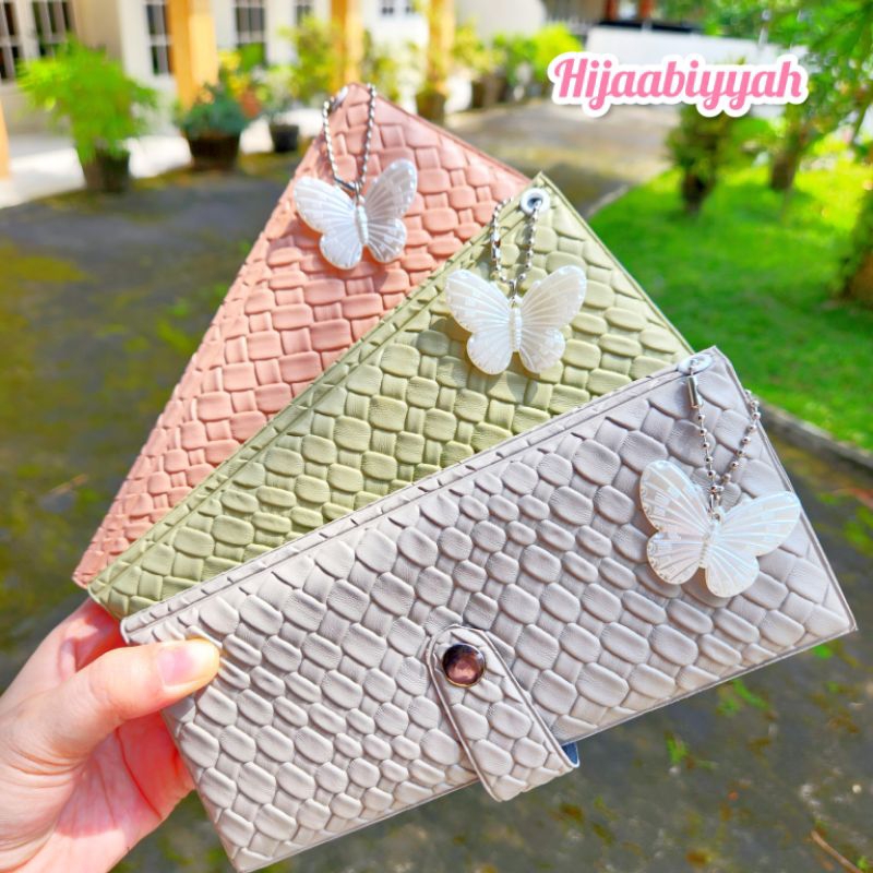 Jual Lily Dompet Disiplin motif Anyam Butterfly | Shopee Indonesia
