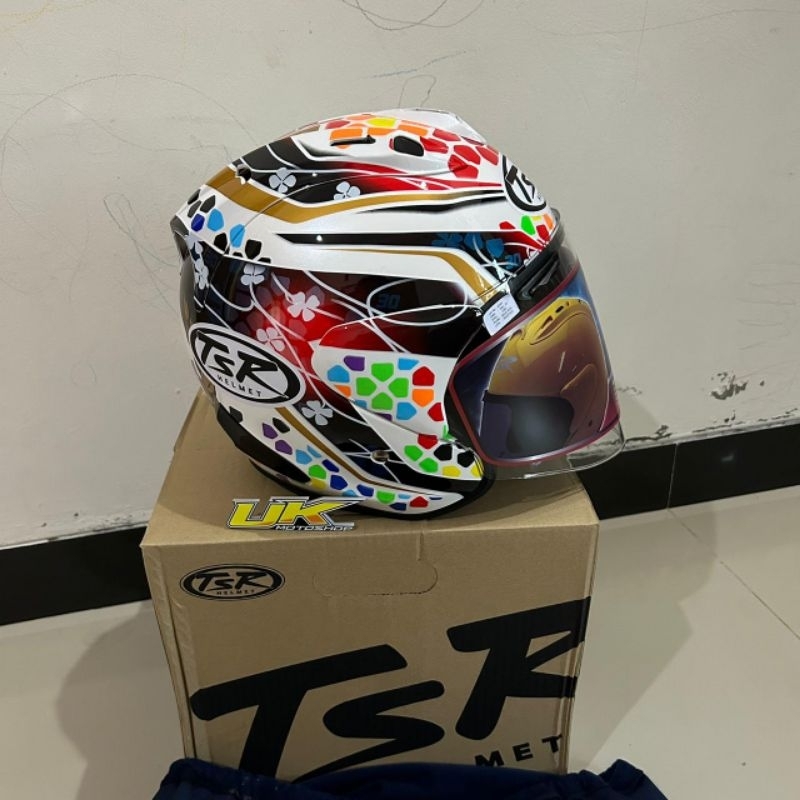 Jual helm helmet copy tsr vz ram nakagami gp original | Shopee Indonesia