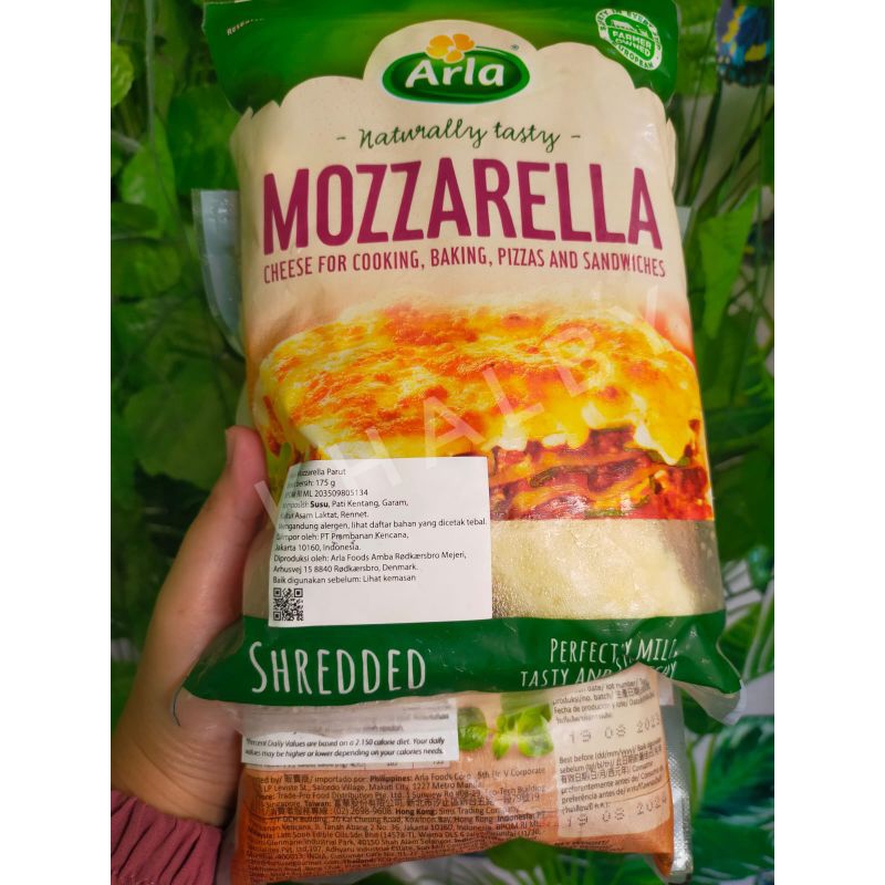 Jual ARLA Mozzarella cheese shredded 175g | Shopee Indonesia