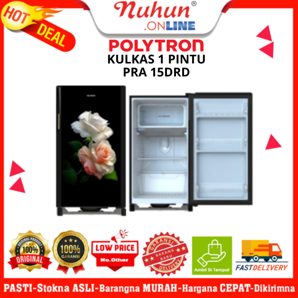 Jual Kulkas 1 pintu Polytron PRA 15DRD | Shopee Indonesia