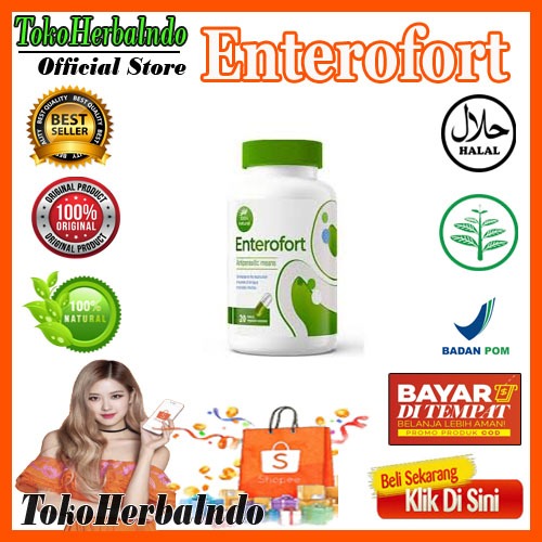 Jual Enterofort Asli Original Obat Penghilang Parasit Dalam Tubuh Ampuh ...