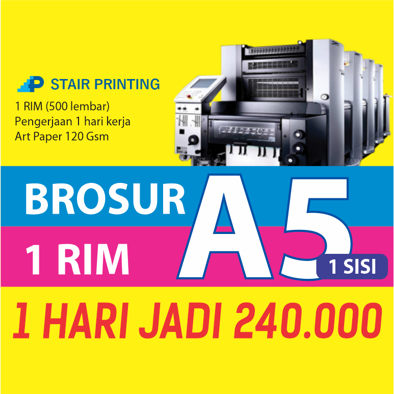 Jual brosur A5 1 rim sehari jadi | Shopee Indonesia