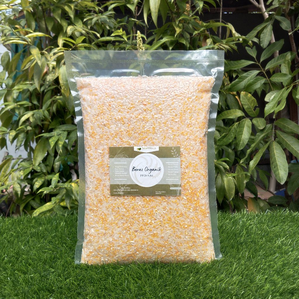 Jual Beras Jagung Mix Beras Organik I Corn Rice I 2kg ‌ | Shopee Indonesia