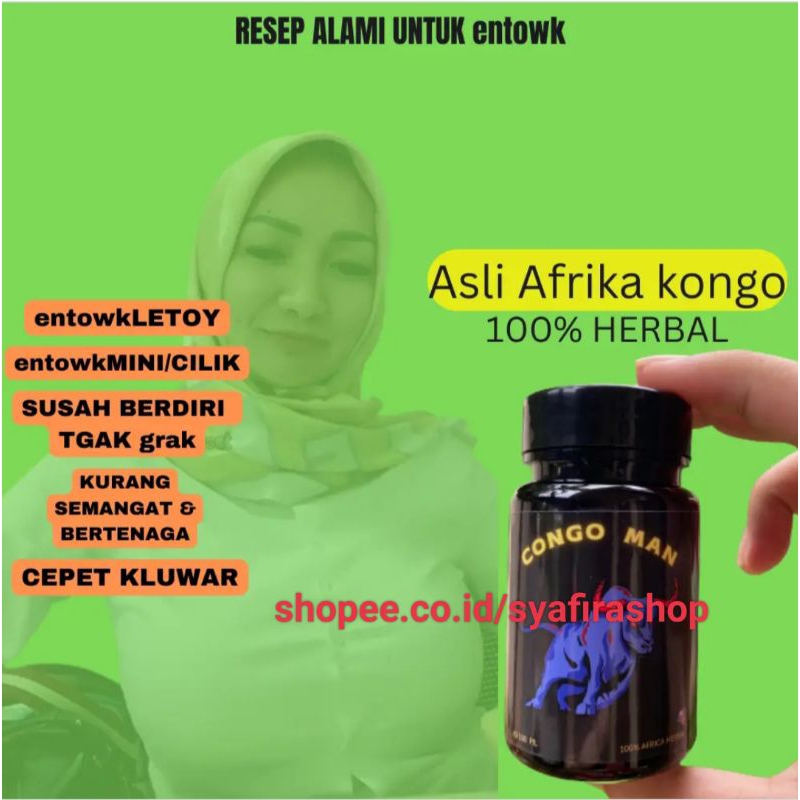 Jual CONGO MAN obat herbal kapsul asli memanjangkan dan memperbesar ...