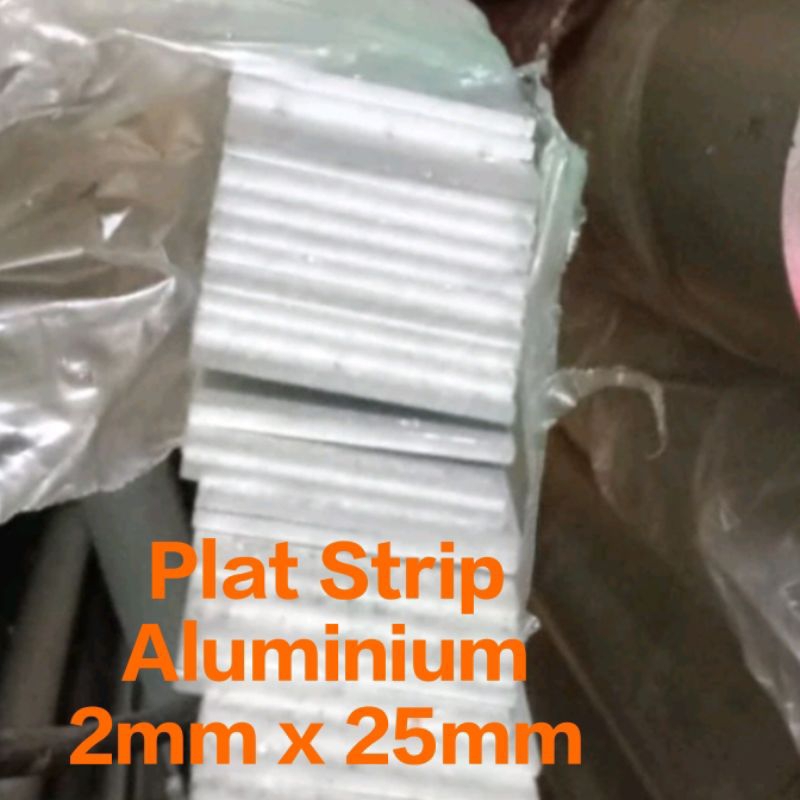 Jual Plat Strip Aluminium 2mm x 25mm x 1000mm | Shopee Indonesia
