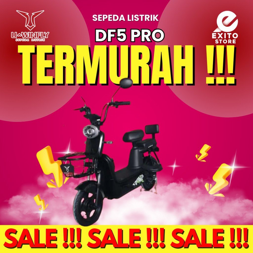 Jual SEPEDA LISTRIK DRAGON FLY 5+ DF5+ UWINFLY DRAGONFLY | Shopee Indonesia