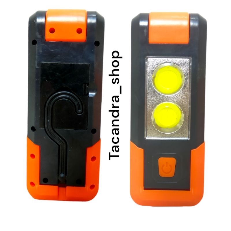 Jual Senter LED Terang dengan Lampu Atas / Senter Camping LED / Senter ...
