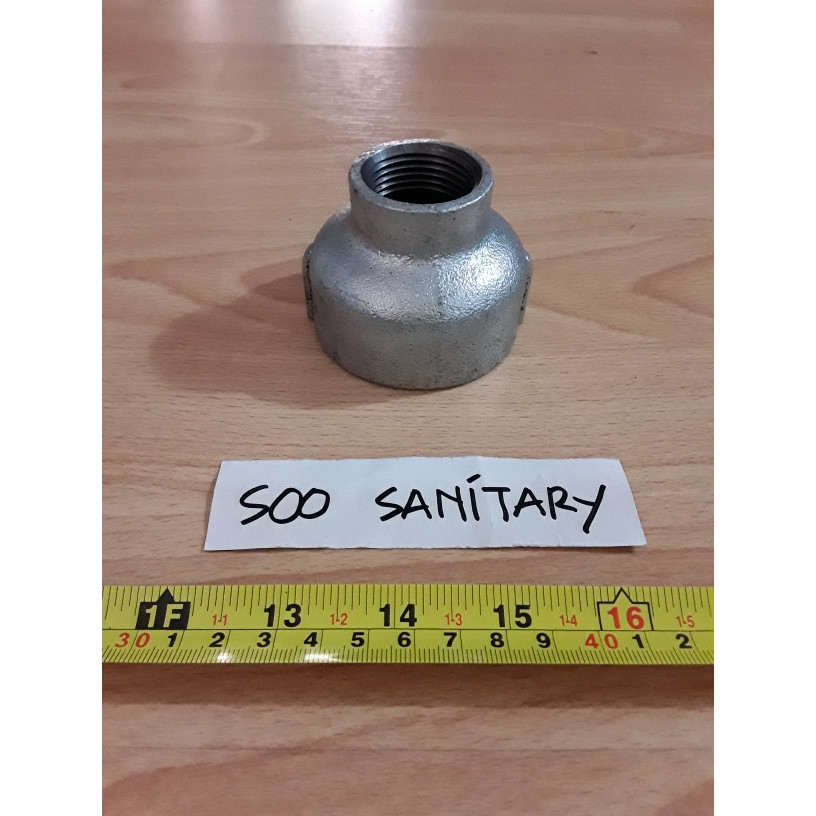 Jual Verlop Socket 2" x 1" Inch Besi Galvanis - Vlok Sok Galunggung ...