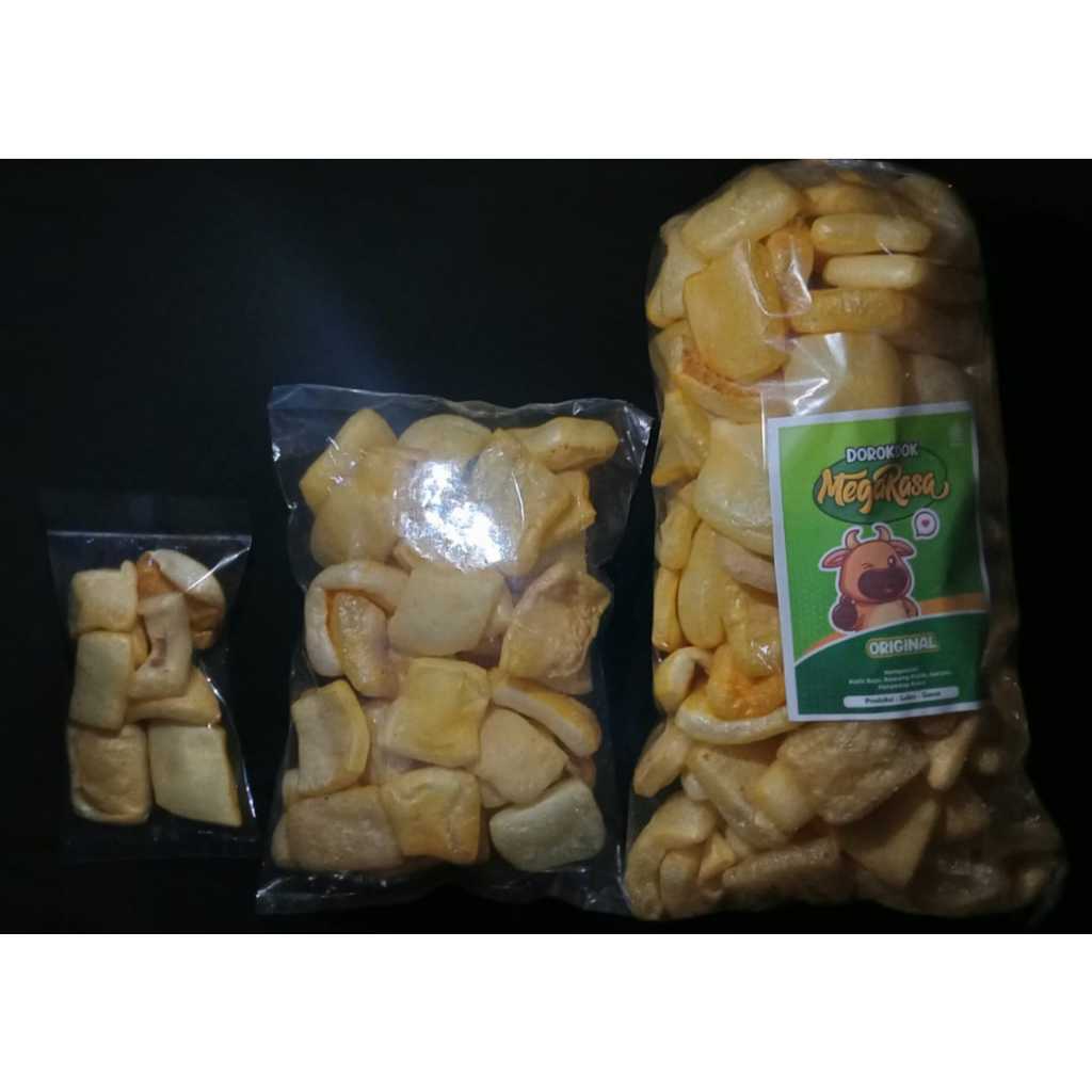Jual Kerupuk Kulit Sapi ( Dorokdok ) Asli Garut / Rasa Original & Pedas ...