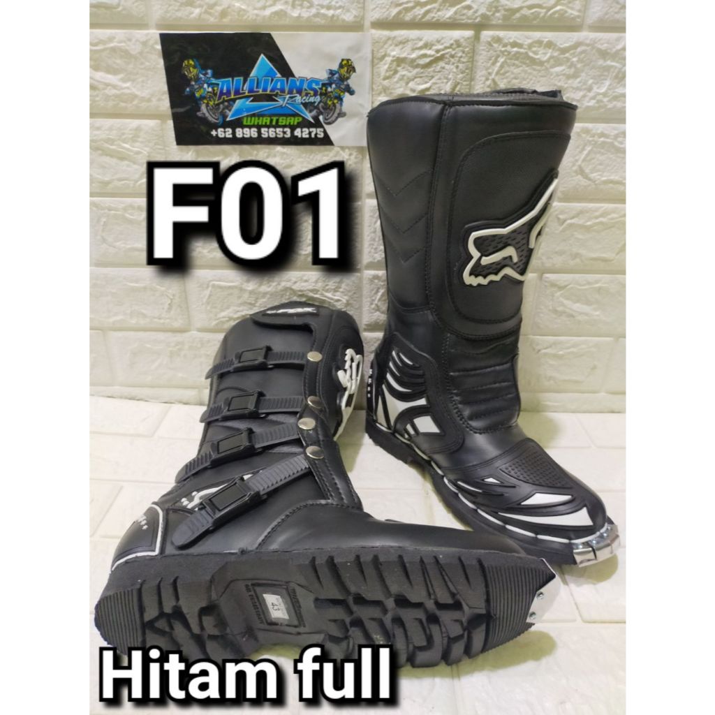 Jual PROMO' Sepatu Cross ujung besi Safety Sepatu Trail Racing Sepatu ...