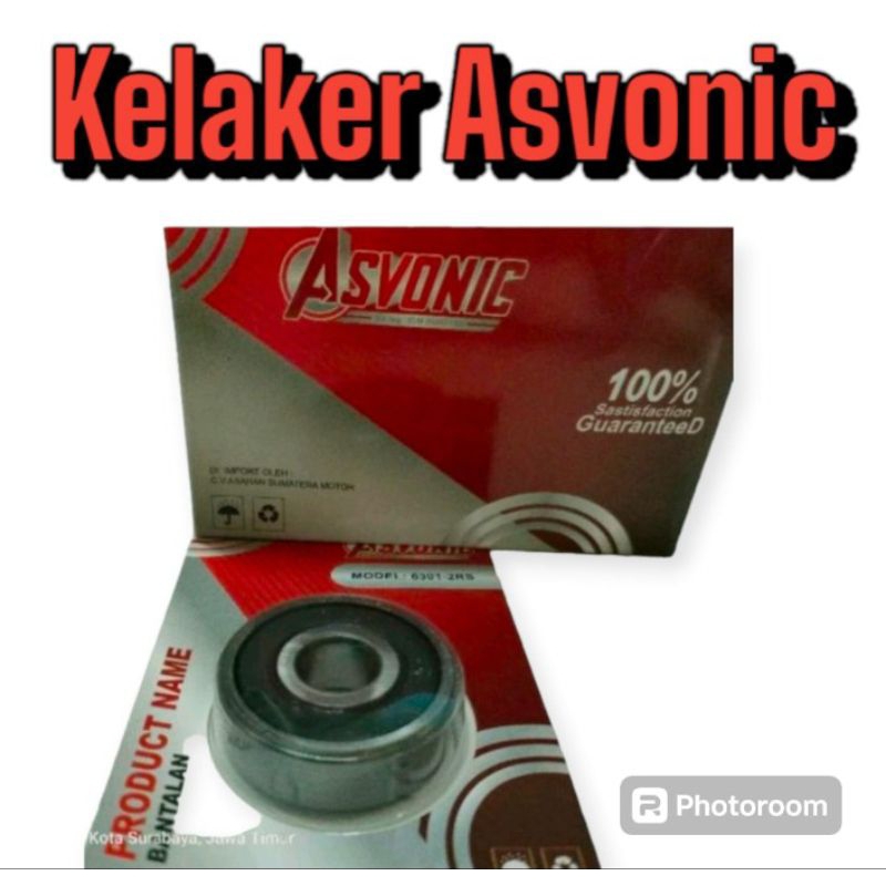 Jual Kelaker roda motor murah type 6301 / bearing motor | Shopee Indonesia
