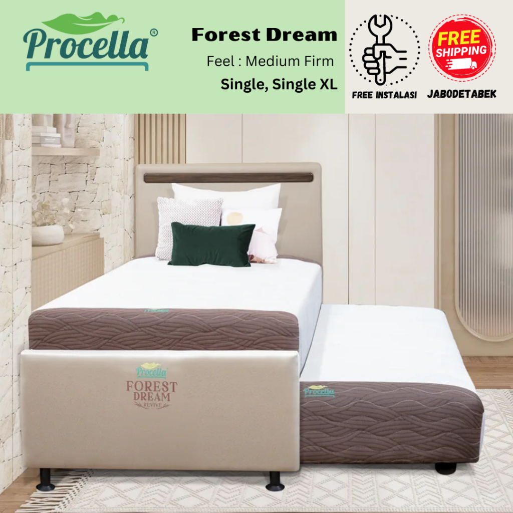 Jual Kasur Springbed Matrass - Procella Forest Dream Revive Series - Single Queen King Size ...