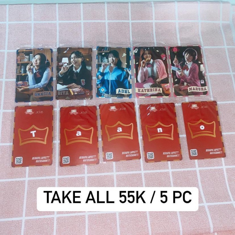 Jual Take All Photocard JKT48 x Tango ( 5 pc ) | Shopee Indonesia