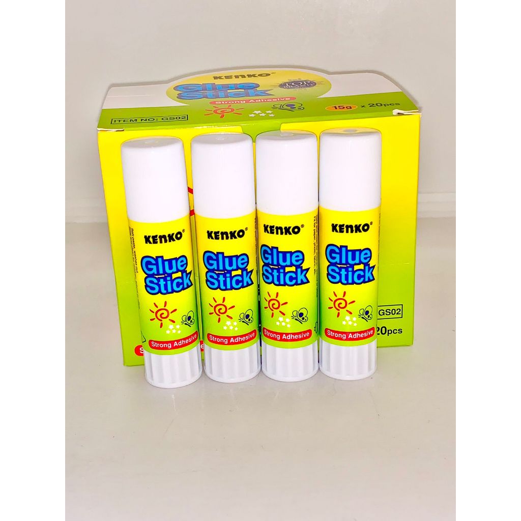 Jual Lem Stick KENKO Tanggung 15gr/Glue Stick/Lem Kertas Stik/Lem Putar ...