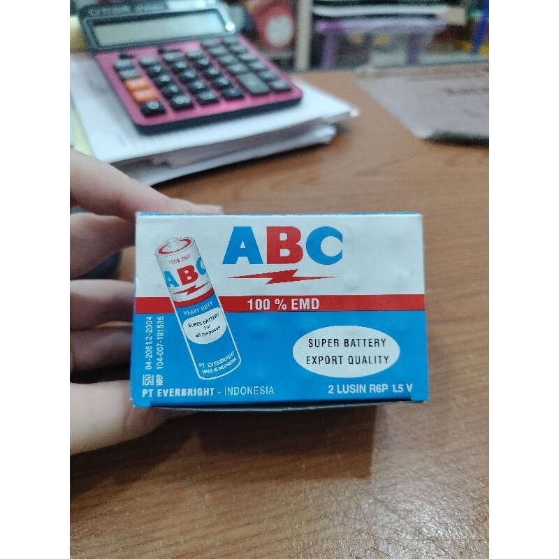 Jual Baterai ABC A2 Biru 1 box isi 24 pc | Shopee Indonesia